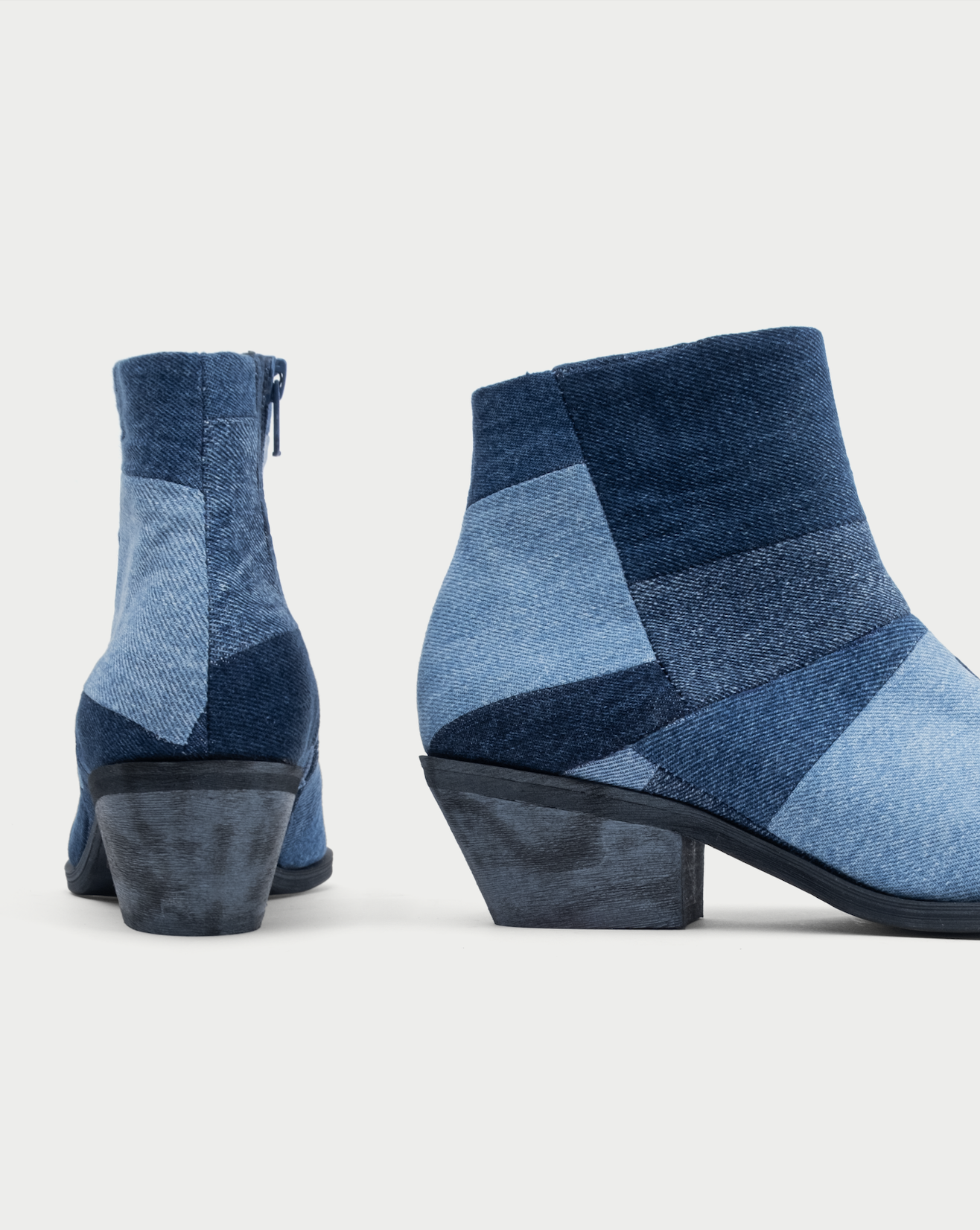 Patchwork Cowboy Boots – KSENIASCHNAIDER