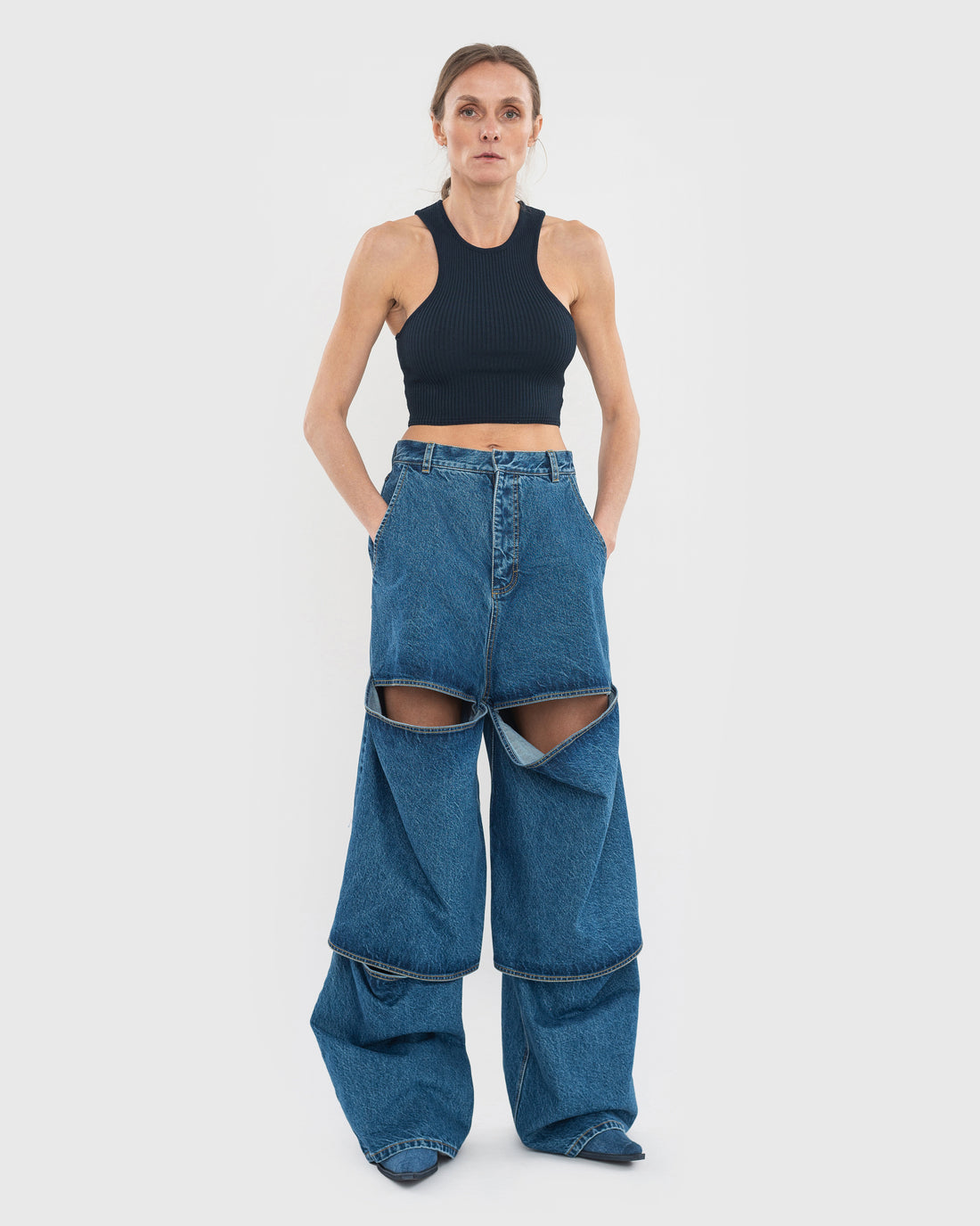 Jeans - Women - KSENIASCHNAIDER