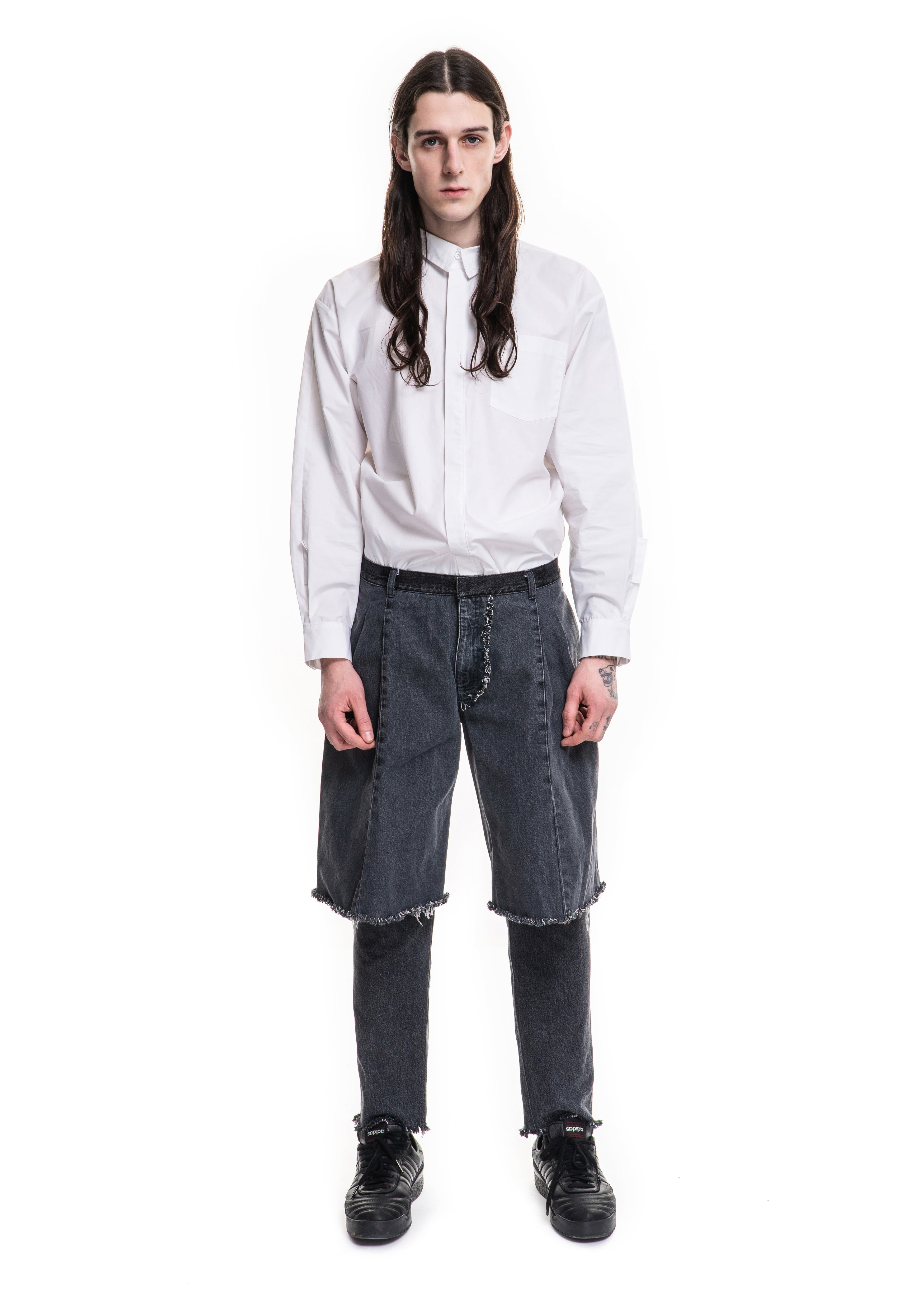 Grey Demi Denims – KSENIASCHNAIDER